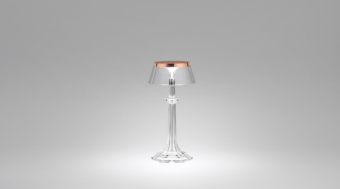 Bon Jour Versailles Small - Veioză LED argintie - Luminarium