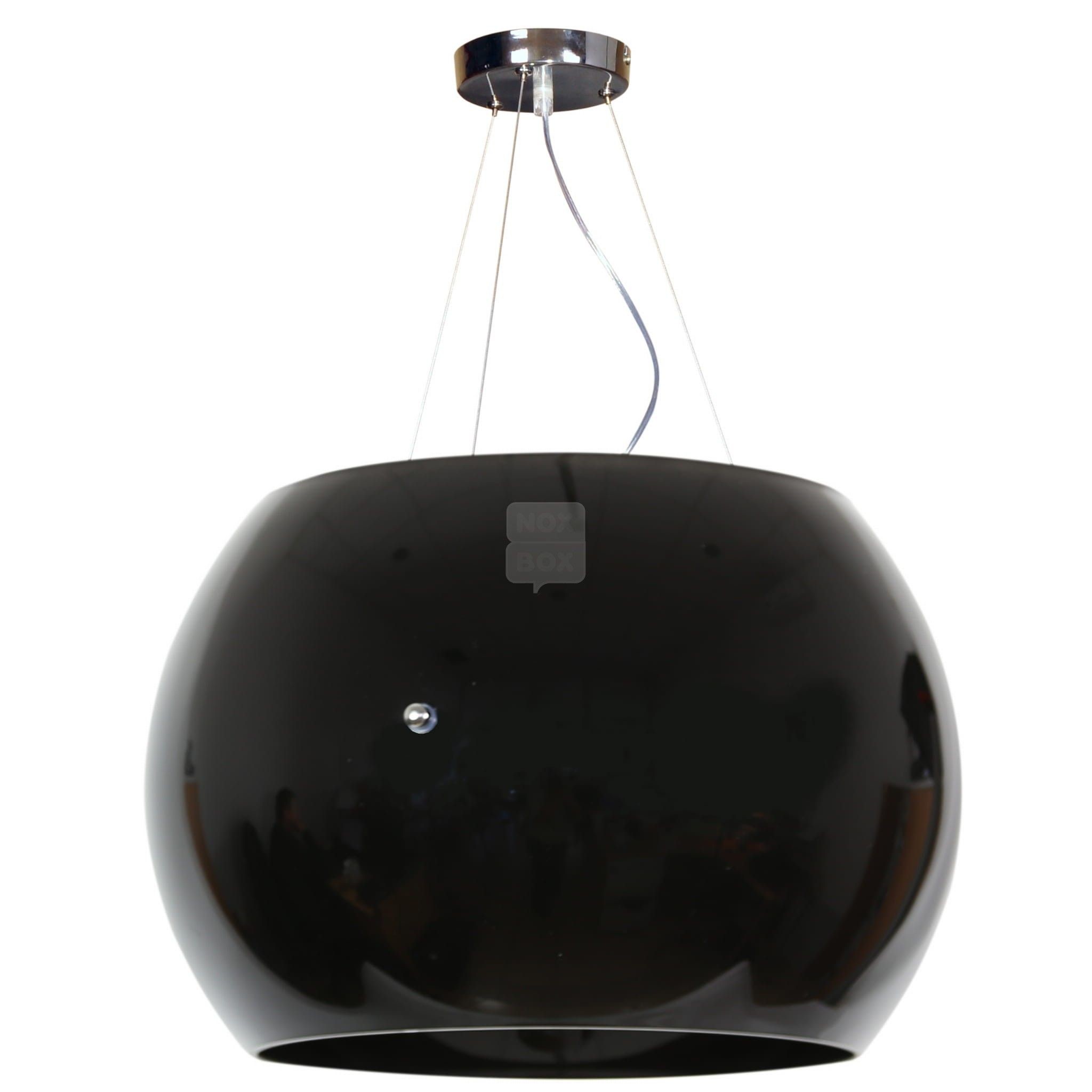 Gemo - Pendul negru din sticlă - Luminarium